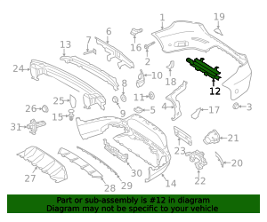 253-885-60-02 - Sensor Bracket 2018-2022 Mercedes-Benz | Mercedes-Benz ...