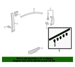 OEM 2012-2015 Honda Civic Belt Molding 72910-TR0-A01 | Honda Automotive ...