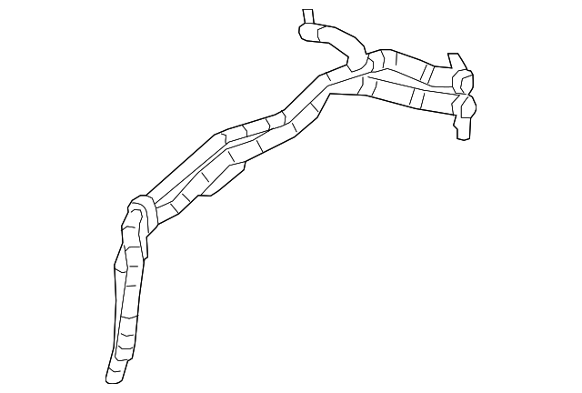 2018-2020 Jeep Grand Cherokee Inter-Cooler Hose 68304626AD | TascaParts.com