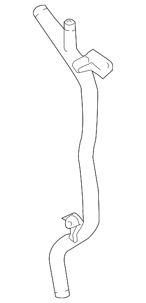 2005-2009 Toyota Cooling Pipe 15767-0F011 | OEM Parts Online