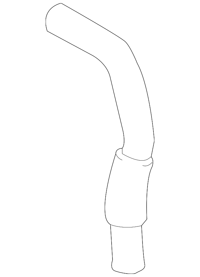 2003-2009 Toyota 4Runner HVAC Heater Hose 87245-3D520 | Toyota Parts