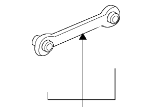 2005-2017 GM Rear Suspension Link 22678193 GM | GMPartsDirect.com