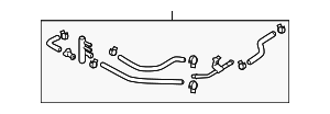2010-2014 Hyundai Genesis Coupe Vent Hose 25490-2C450 | OEM Parts Online