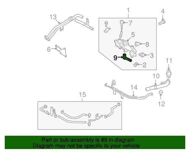 2010-2014 Hyundai Genesis Coupe Connector Pipe 25622-2C000 | OEM Parts ...