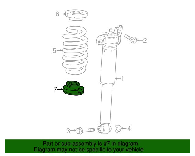2018-2024 GM Lower Insulator 84953055 | TascaParts.com