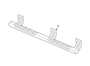 2013-2018 Ram Step Bar - Passenger Side (RH) 68156428AE | TascaParts.com