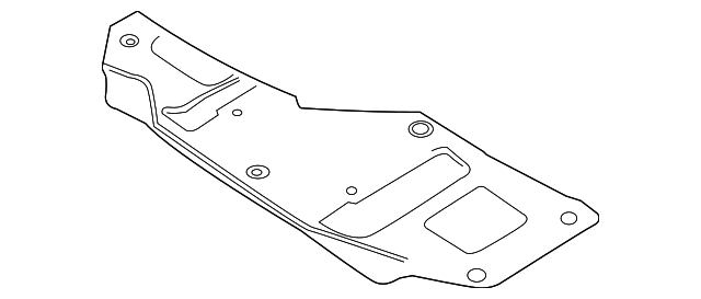 9106822800 - Hood Insulation Pad 2019-2024 Mercedes-Benz | Mercedes ...