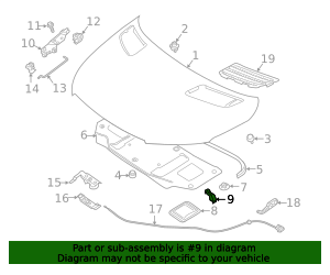 9106220201 - Water Deflector 2019-2024 Mercedes-Benz | Mercedes-Benz ...