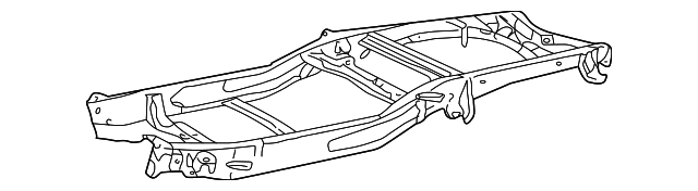 1997-2001 Ford F-150 Frame Assembly 1L3Z-5005-DH | QuirkParts