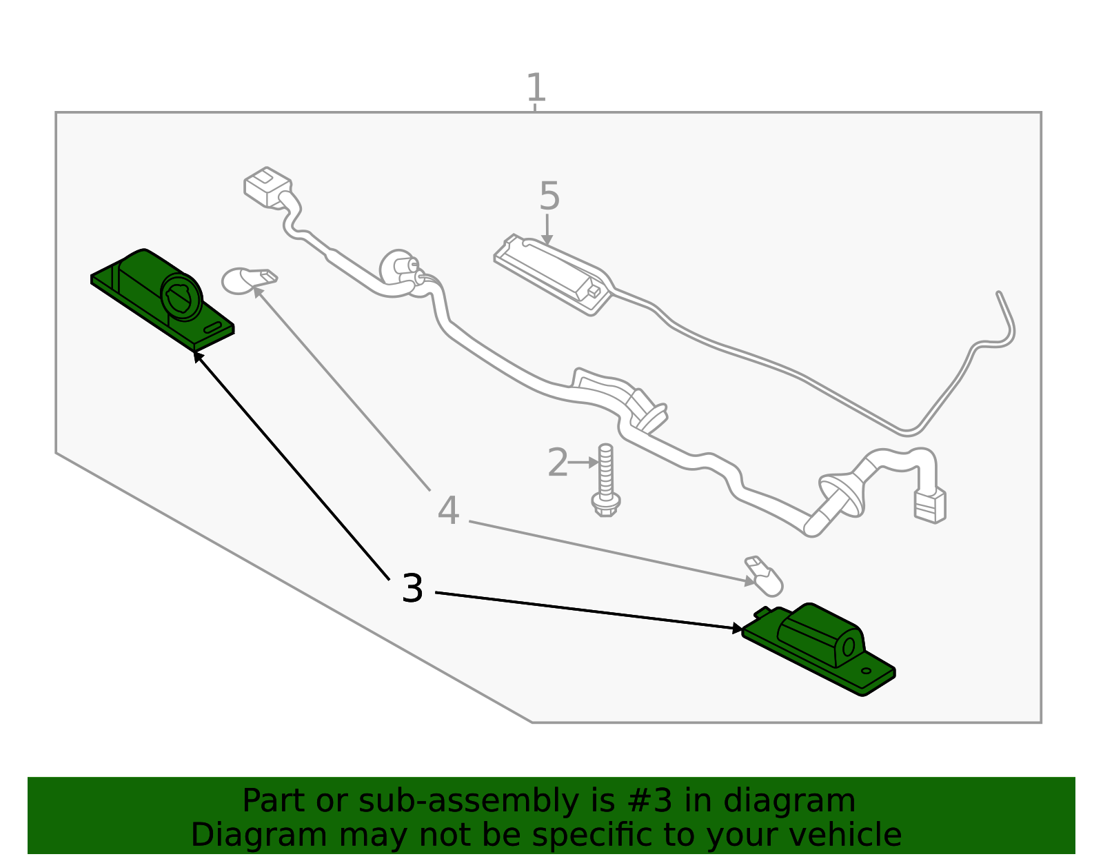 92520-Q5000 - License Lamp 2021-2025 Kia Seltos | Kia.Parts Store