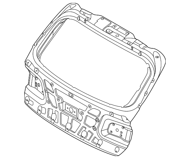 2022-2025 Genesis GV70 Lift Gate 72800-AR000 | OE Hyundai Parts