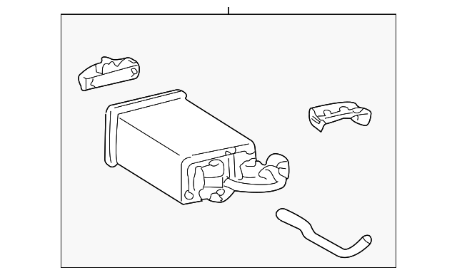 77740-0C011 - Vapor Canister 2001-2004 Toyota Sequoia | AutoNationParts.com