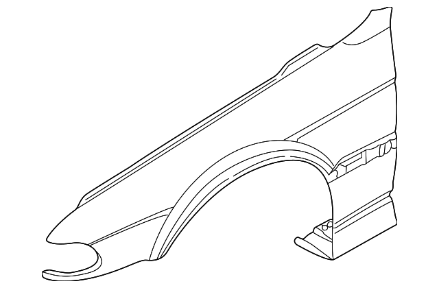 Genuine BMW 41-35-8-157-625 | Fender | FREE Shipping on Most Orders ...