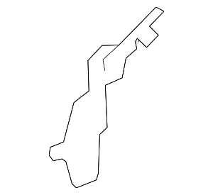 2015-2017 Chrysler 200 Headlamp Bracket - Driver's Side (LH) 68385111AA ...