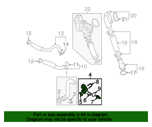 2013-2018 Audi Lower Coupling 4G0-122-293-BF | OEM Parts Online