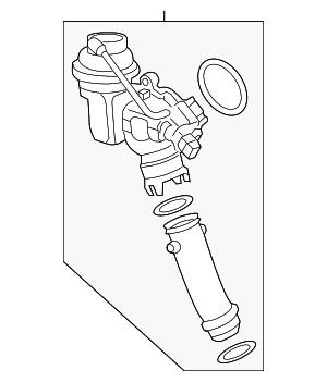 2012-2020 Audi HVAC Heater Control Valve 8E0-820-036 | OEM Parts Online