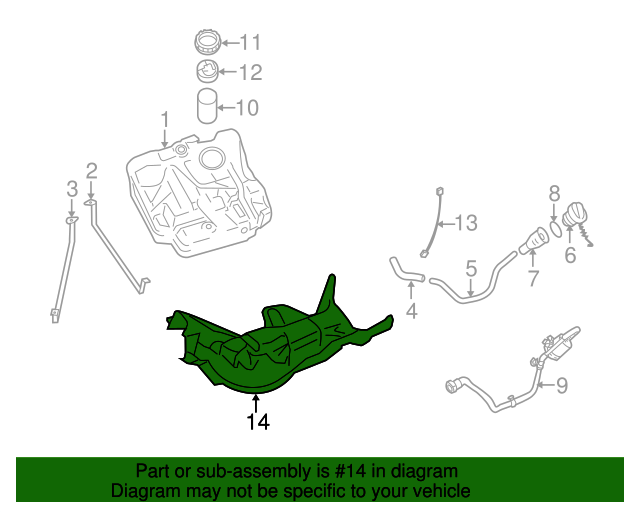 2004-2013 Volvo Heat Shield 31425610 | TascaParts.com