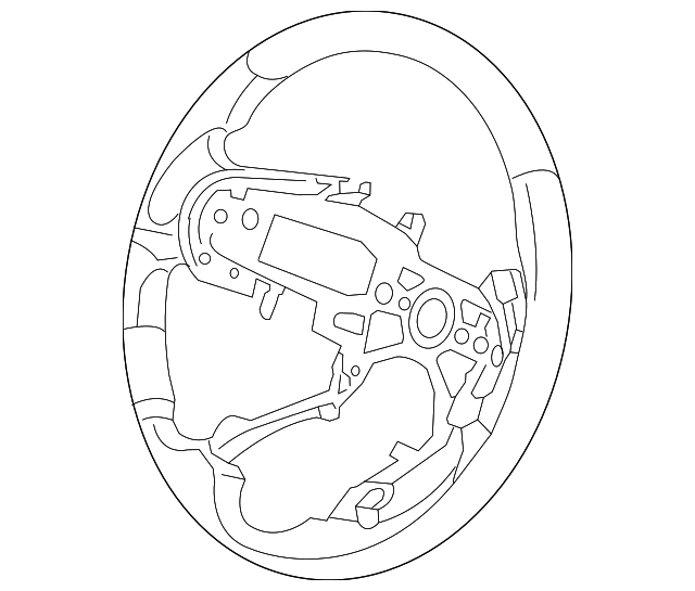 78501-TG7-A14ZA - Wheel Strg *NH900L* - Honda Car Parts Direct