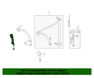 163-860-05-69-9051 - Buckle 2000-2005 Mercedes-Benz | Mercedes-Benz USA ...