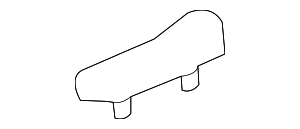 2014-2019 Toyota Highlander Cowl Grille Seal 53867-0E060 | Toyota Parts ...