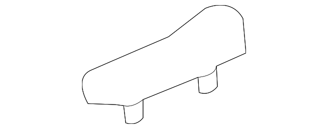 2014-2019 Toyota Highlander Cowl Grille Seal 53867-0E060 | Toyota Parts ...