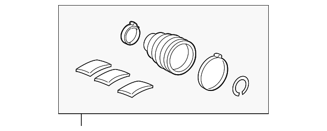 04438-08130 - Inner Boot - 2007-2018 Lexus | My L Parts