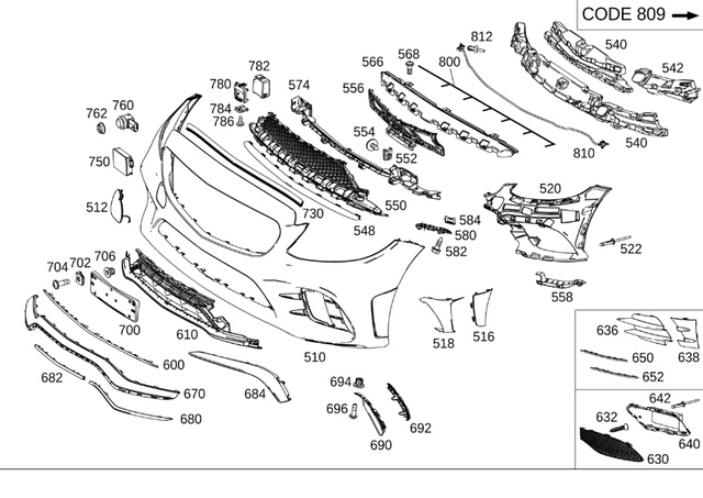 2015-2020 Mercedes-Benz Pressure Sensor 205-905-90-00 | Mercedes-Benz Parts