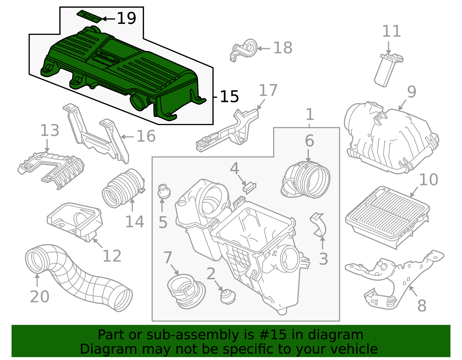 2020-2022 Honda CR-V | Chamber Resonator | 17230-5RD-A00 | Honda OEM ...