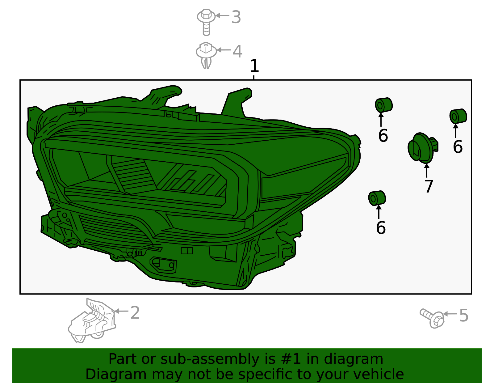 81150-04300 - High-Quality Headlight Assembly for 2020-2023 Toyota ...