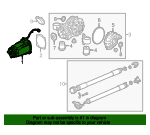 2010-2017 GM Rear Wheel Drive Module Clutch Housing 84165522 GM ...