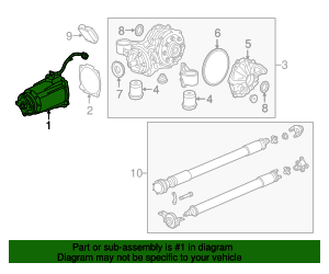 2010-2017 GM Rear Wheel Drive Module Clutch Housing 84165522 GM ...
