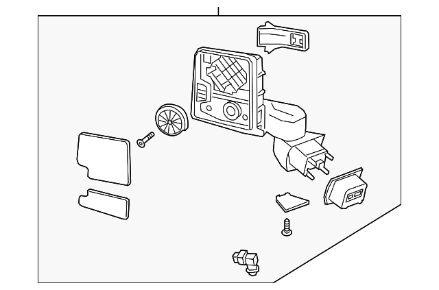 86824004 - Passenger Side Mirror 2020-2025 GM | GM Parts Warehouse