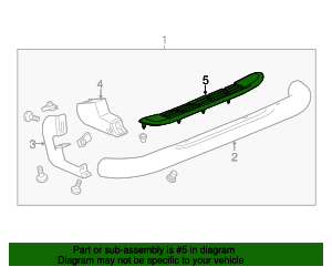 2014-2020 GM Step Pad 84106539 GM | GMPartsDirect.com