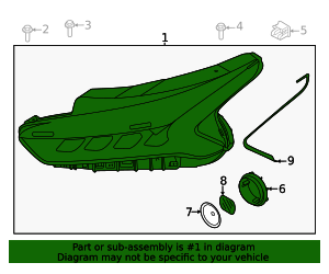 92101-L3000 - Composite Assembly 2021-2024 Kia K5 | Genuine Kia Parts