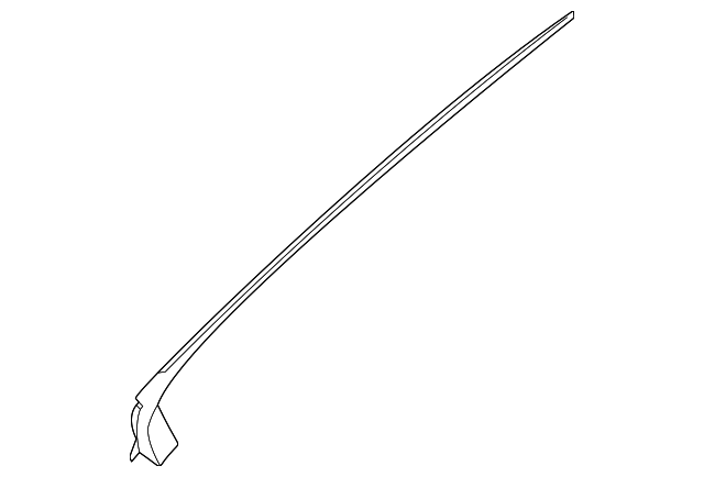 2021-2023 Hyundai Side Molding 86130-AB000 | World OEM Parts Hyundai