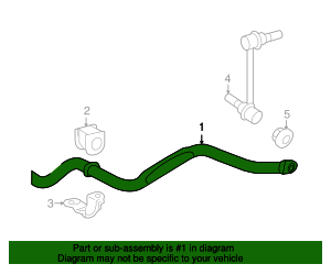 48811-04130 - Stabilizer Bar - 2005-2023 Toyota Tacoma | Sparks Parts