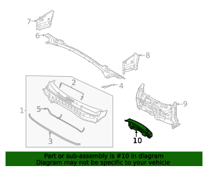 84124-Q5050 - Engine Compartment Insulation 2021 Kia Seltos | Kia.Parts ...