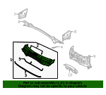 86150-Q5000 - Cowl Vent Panel 2021-2023 Kia Seltos | Kia.Parts Store