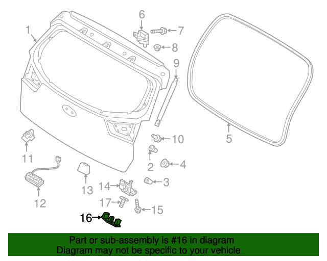 81210-2S001 - Striker 2012-2021 Kia | Kia.Parts Store