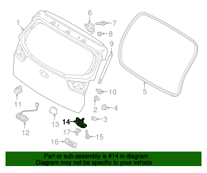 81230-G5000 - Actuator - 2017-2022 Kia | World Kia