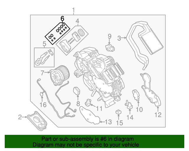 2013-2023 Land Rover Seal Kit LR036436 | OEM Parts Online