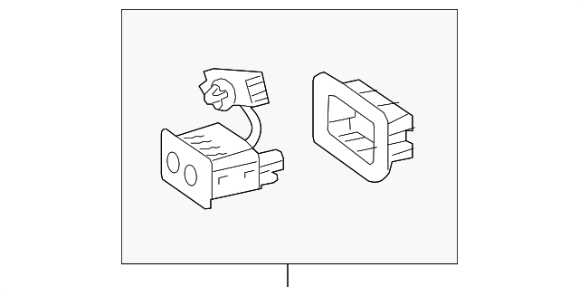 2011-2020 Toyota Sienna Switch Bezel 84656-08010 | Toyota Parts Center