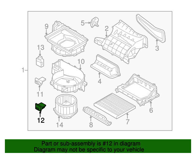 2011-2020 Hyundai HVAC Blower Motor Control Module 97235-3XAA0 | OEM ...