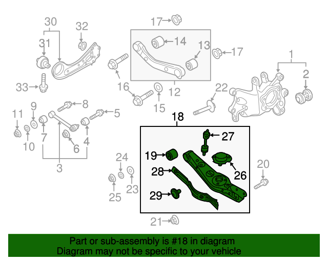 2016-2021 Hyundai Tucson Lower Control Arm 55220-D3050 | OEM Parts Online