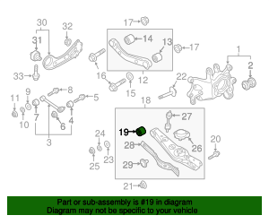 2016-2024 Hyundai Lower Control Arm Bushing 55215-C5000 | OEM Parts Online