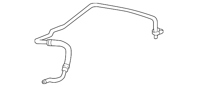 84211763 - Automatic Transmission Fluid Cooler Inlet Line 2019-2024 GM ...