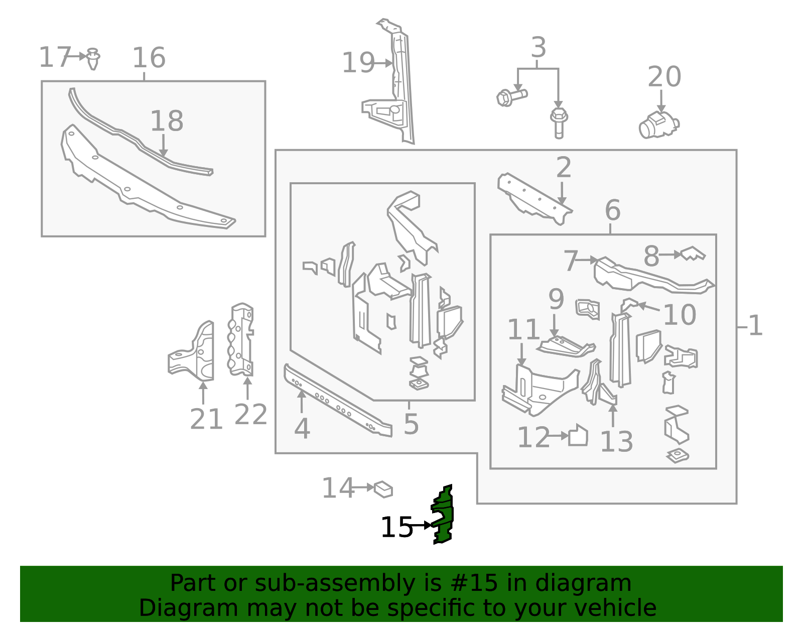 2016-2021 Toyota Land Cruiser Deflector 53294-60170 | OEM Parts Quick