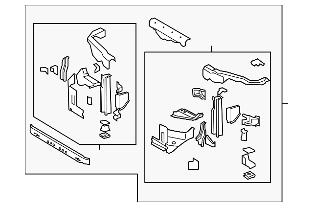 2016-2021 Toyota Land Cruiser Radiator Support 53201-60330 | OEM Parts ...