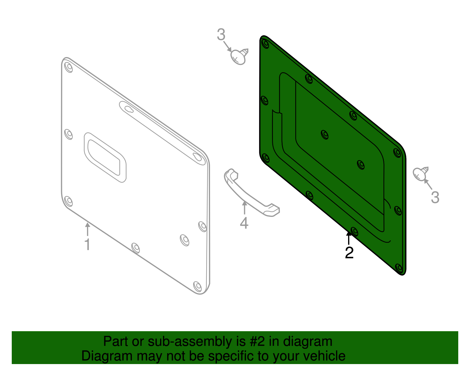 2012-2021 Nissan Door Trim Panel 90901-1PA0A | Nissan Parts Central