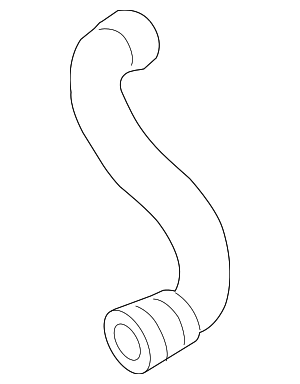 17-12-7-605-640 - Radiator Coolant Hose - 2012-2019 BMW | Buy BMW Parts Now